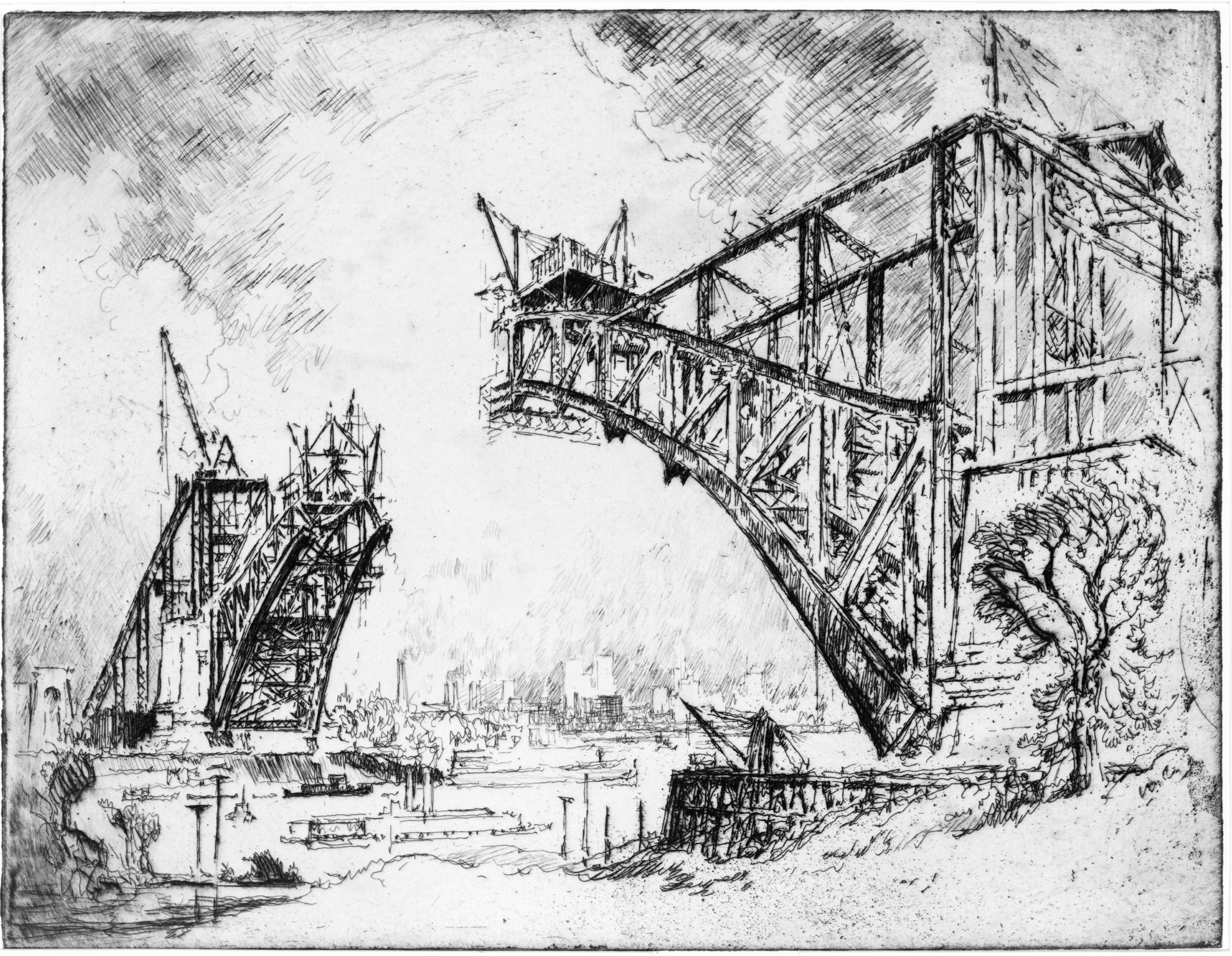 Construction History: Hell Gate Bridge – Old Structures Engineering