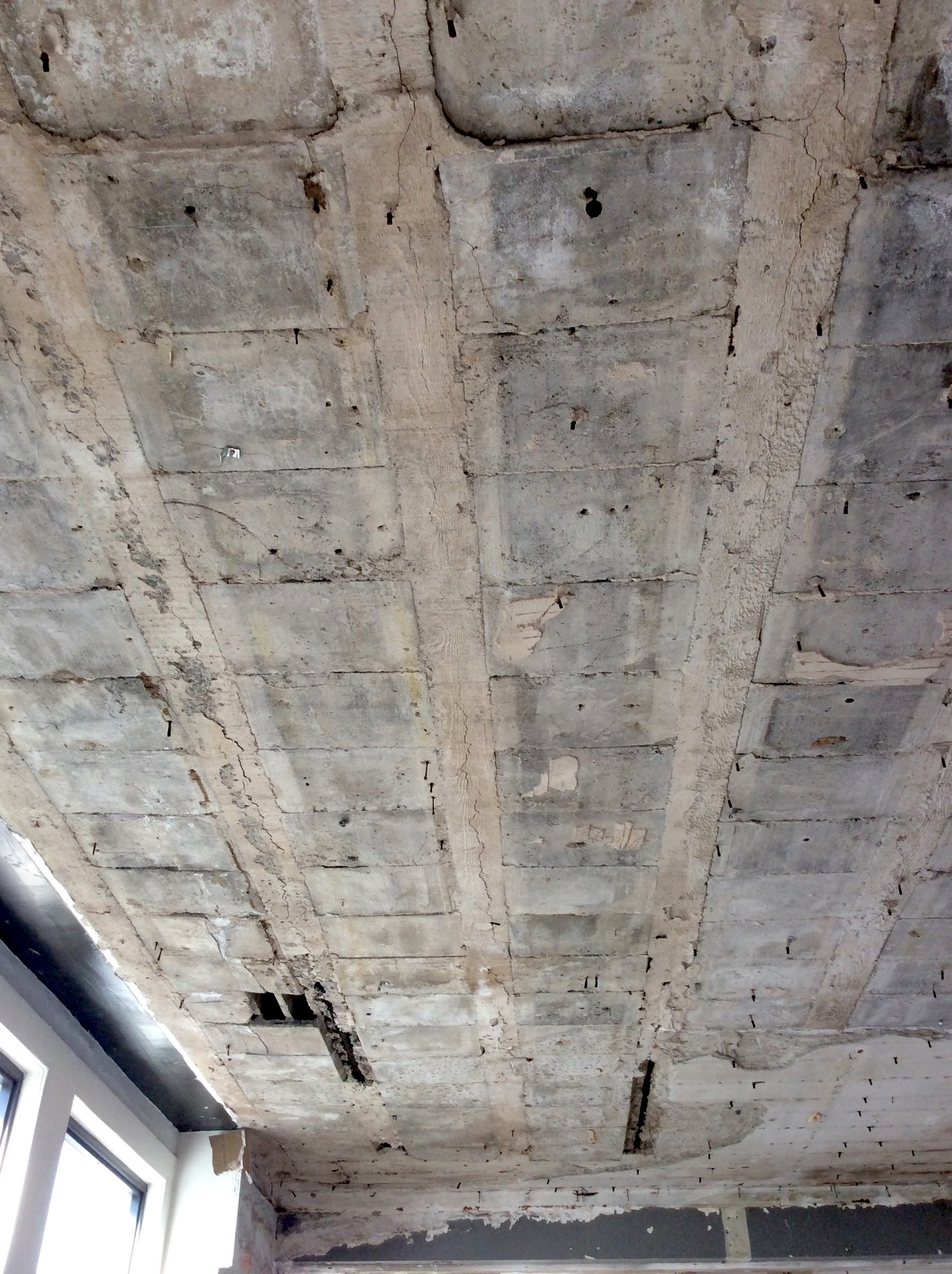 Concrete Block Buildings Old Flooring